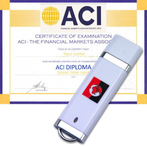 Distance learning ACI Dealing Certificate, Operations Certificate, Diploma.